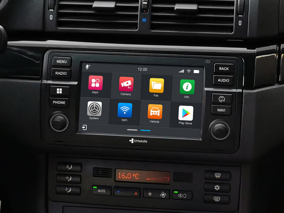 BMW 3 Series 1998-2006 (E46) with "Business CD" head unit – Dynavin ...